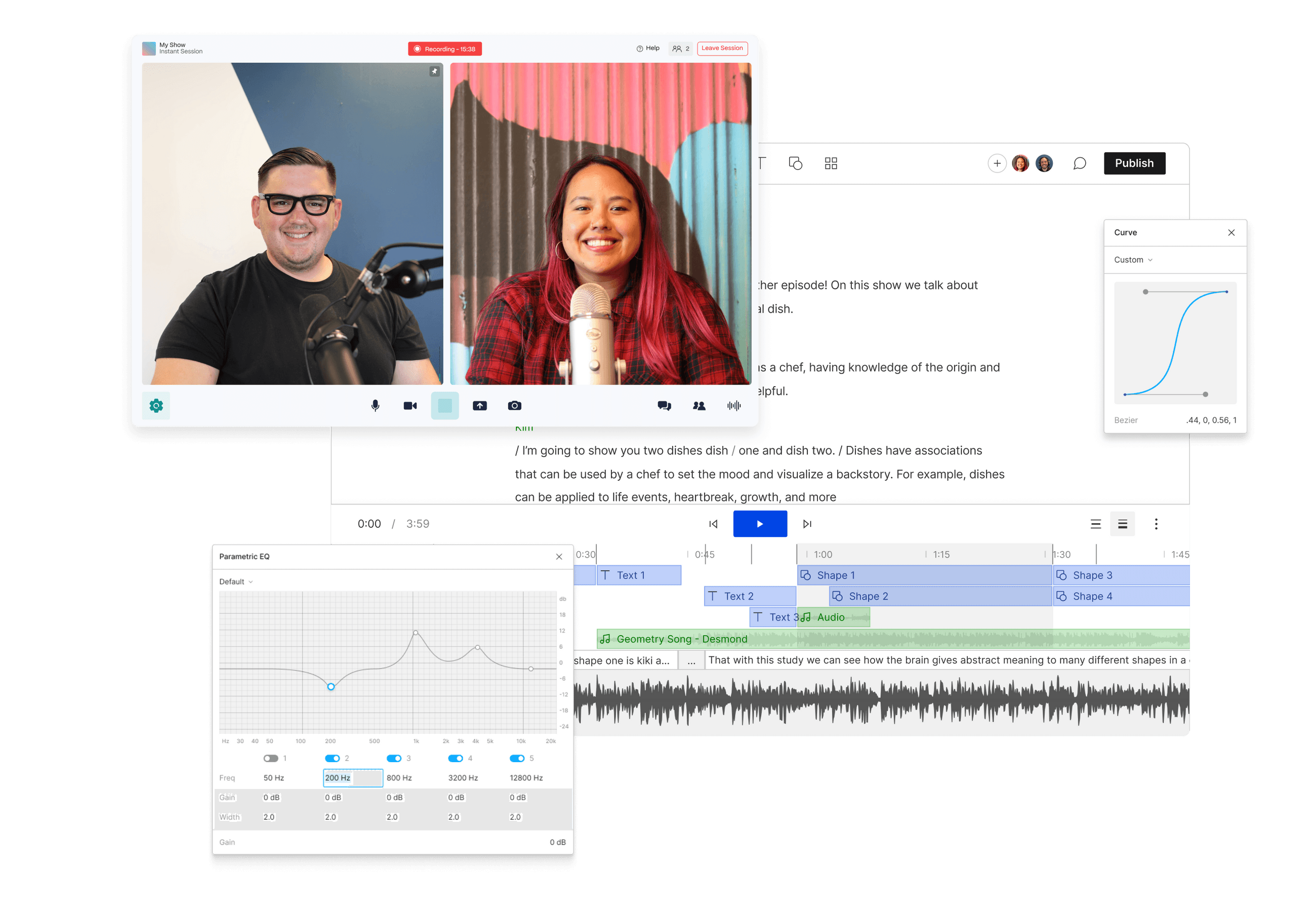 AI-Powered Podcast & Audio Editor | Descript