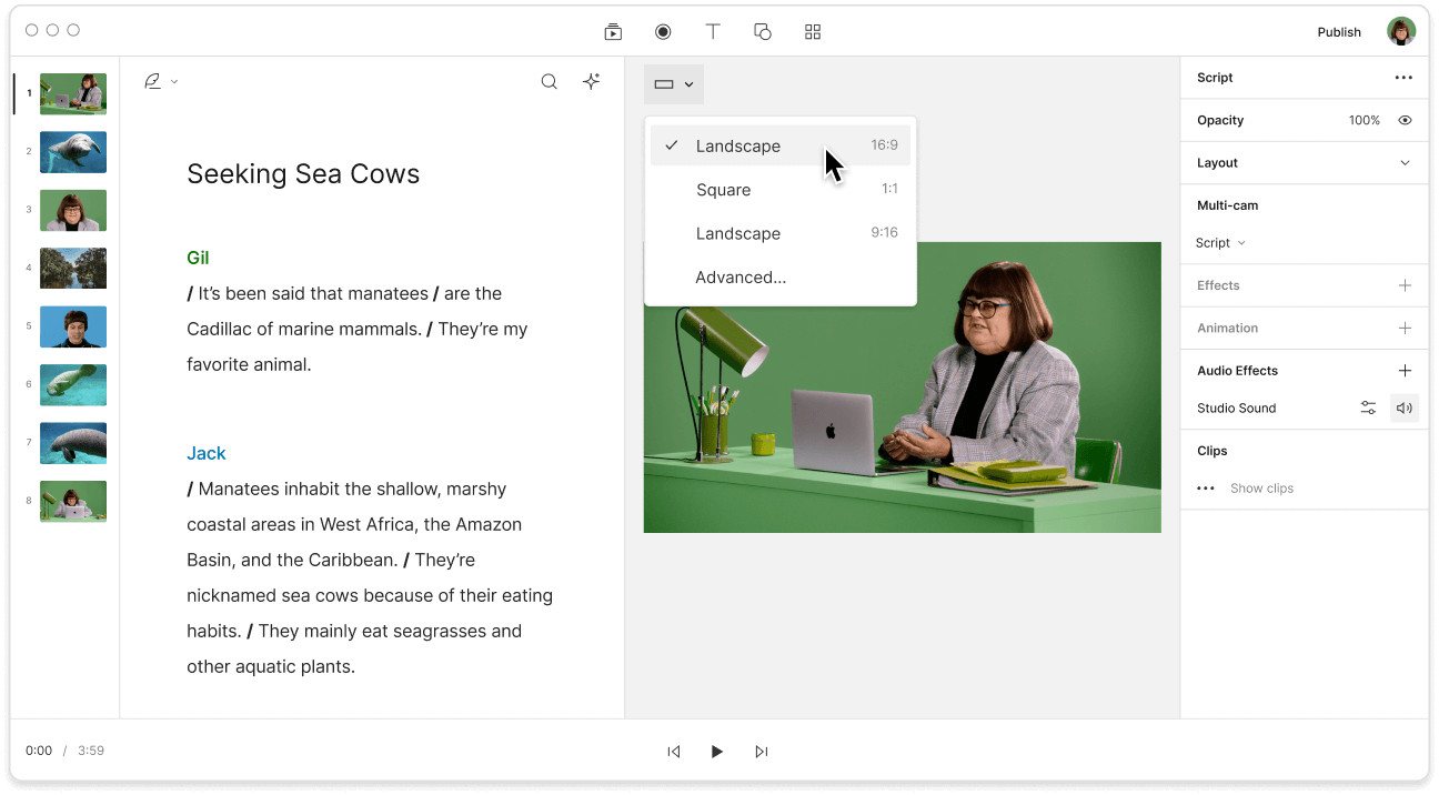 Video Cropper | Crop Videos With Zero Compromise | Descript