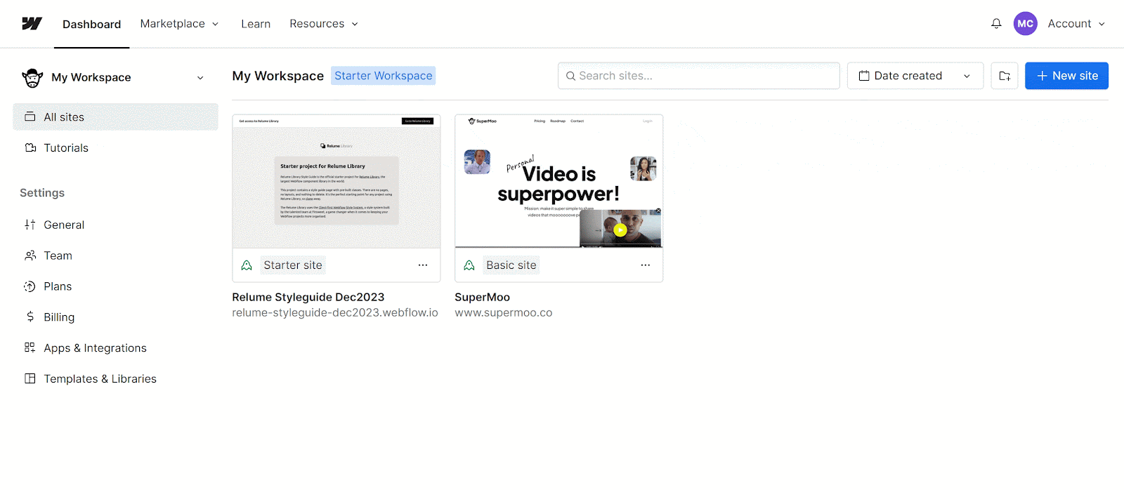 How to Add Guests to your Webflow Workspace