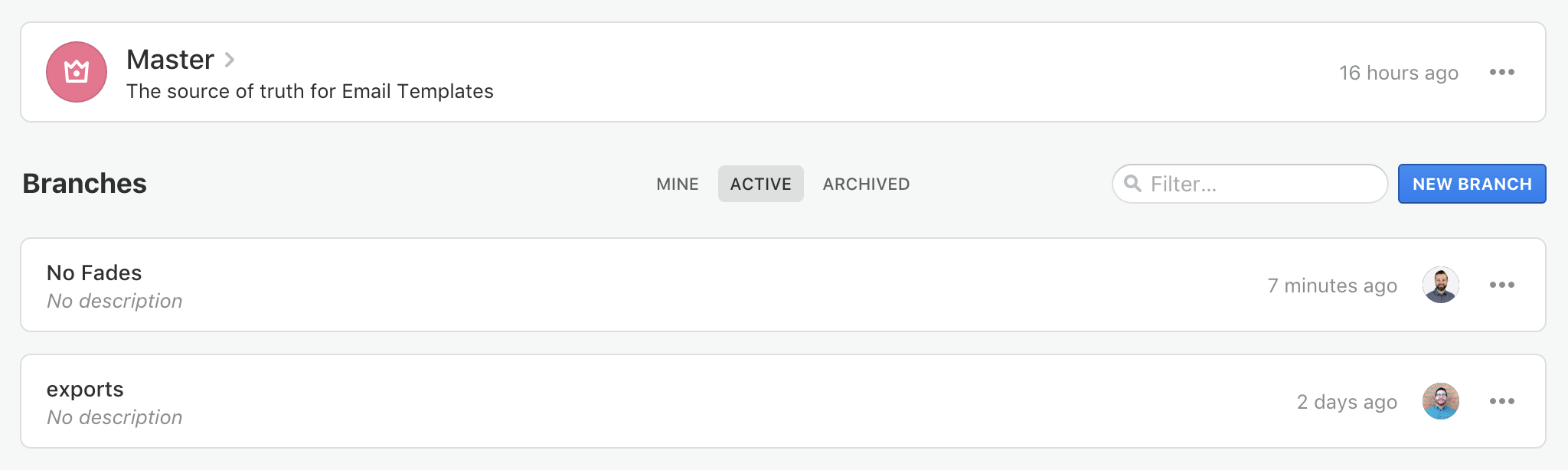 Better Design Versioning in Abstract - Collaboration Process