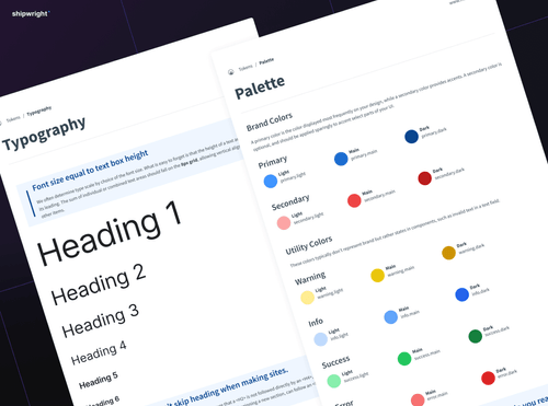Shipwright - Free Figma UI Kit and Design System Template