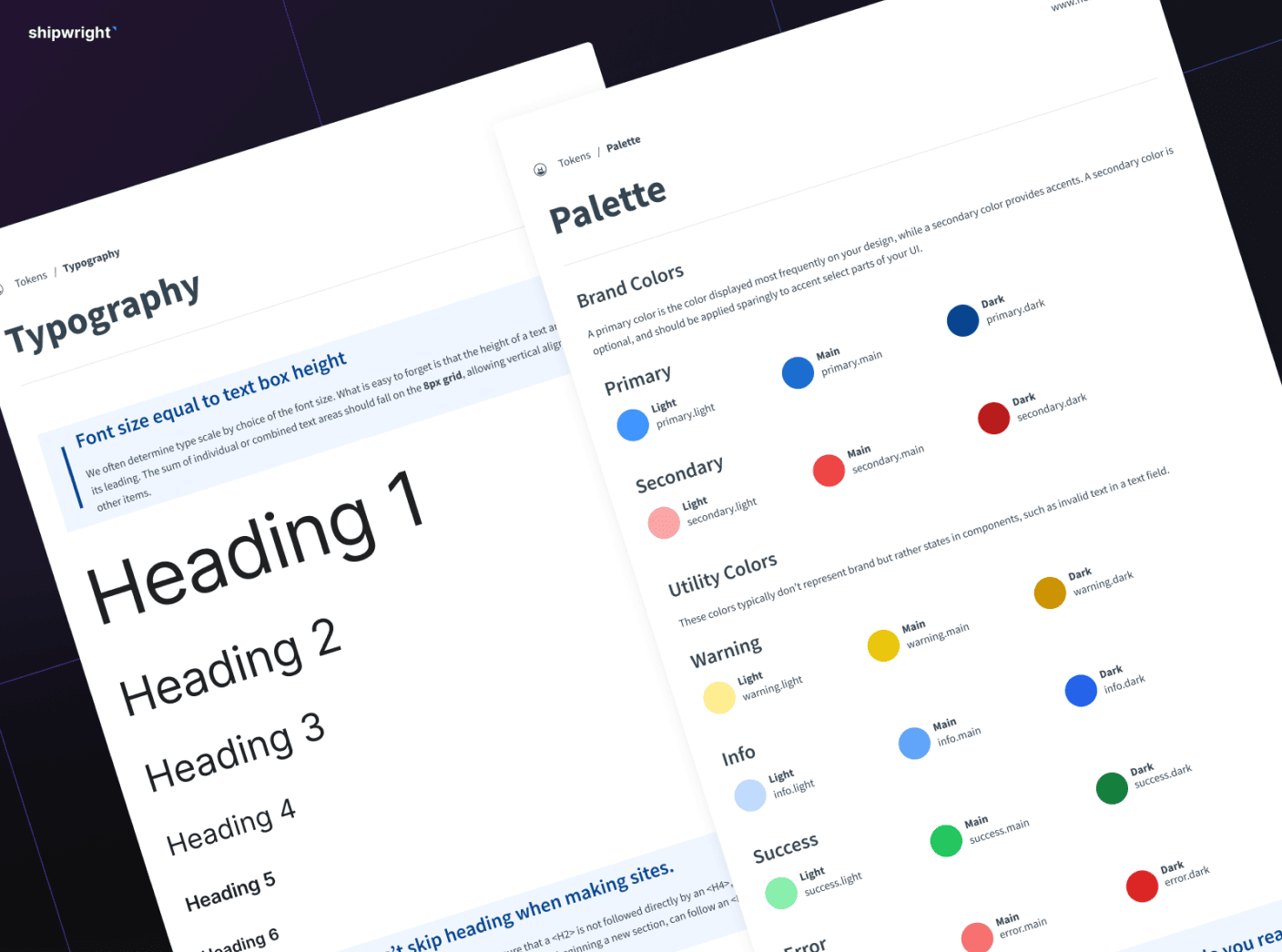 Shipwright - Free Figma UI Kit and Design System Template
