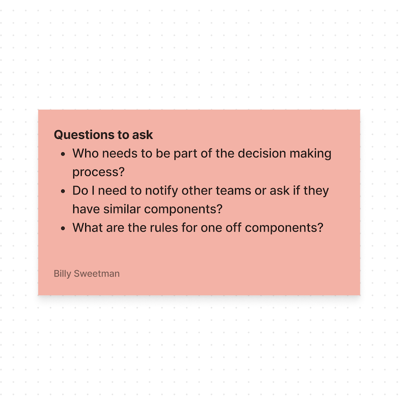 Free Design System Governance Template for Figma