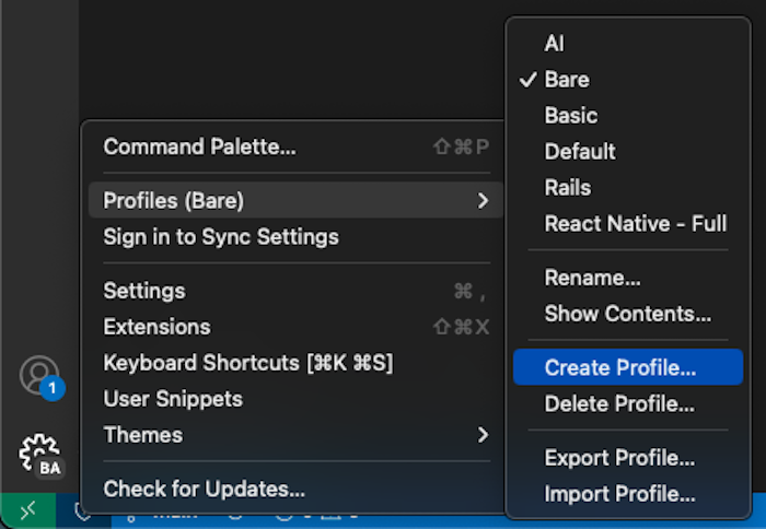 VSCode Profiles: Optimize Your Coding Environment