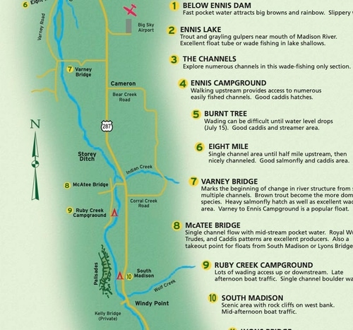 Madison River Map | Free & Downloadable