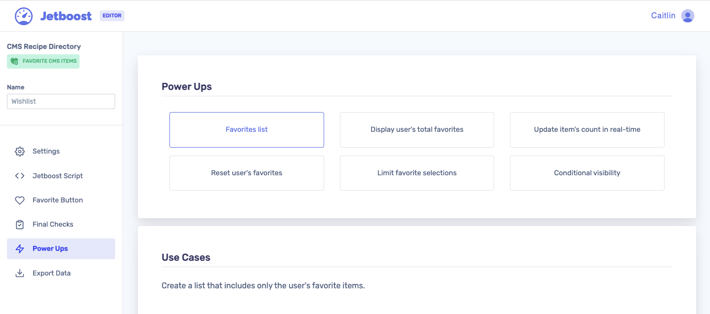 Add a Wishlist to a Webflow eCommerce Site | Jetboost