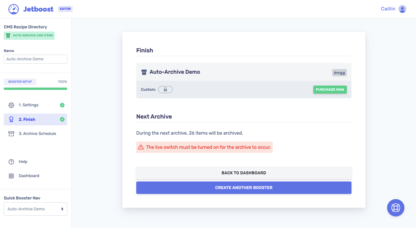 How to Auto-Archive Webflow Collection Items | Jetboost
