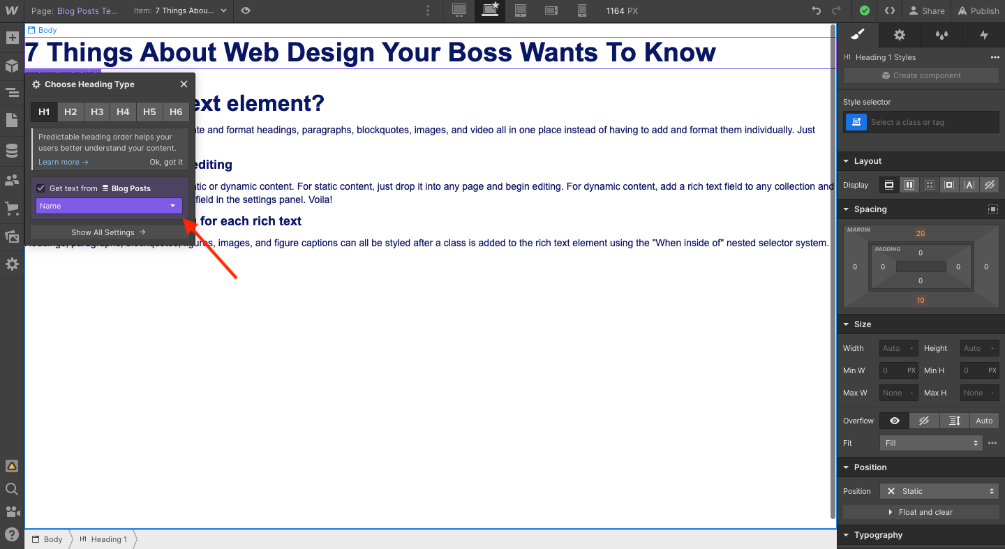 How to Create a Blog on Webflow | Jetboost