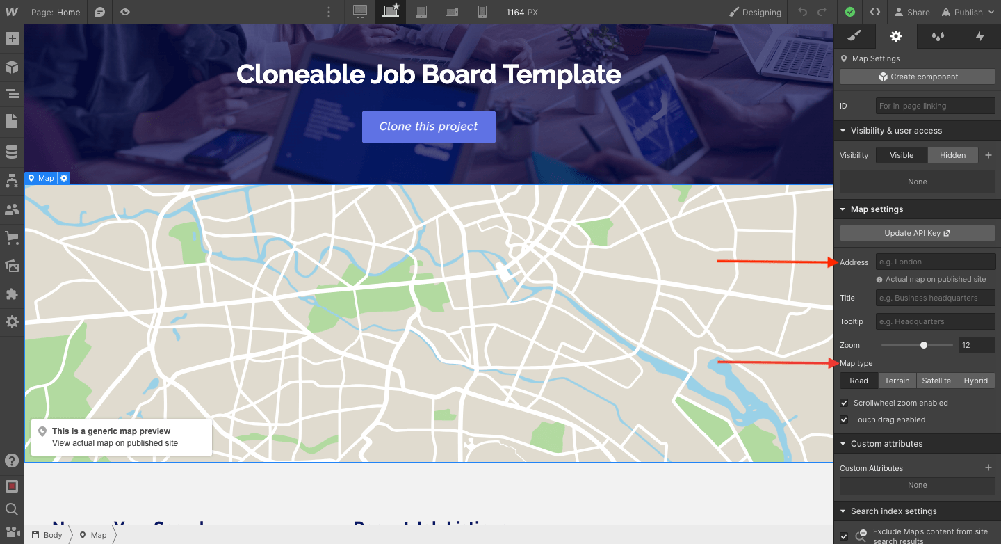 How to Use Google Maps in Webflow | Jetboost