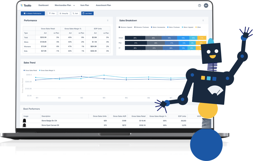 Merchandising Platform Toolio