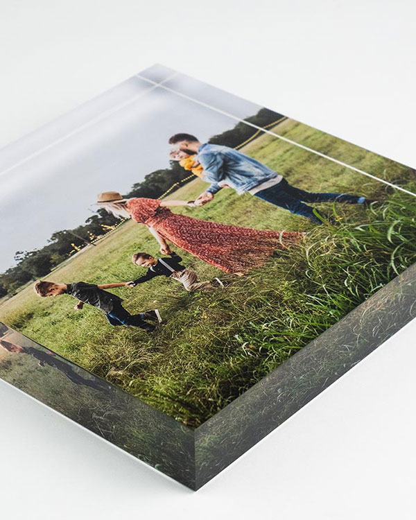 Acrylic Photo Blocks | Color Services