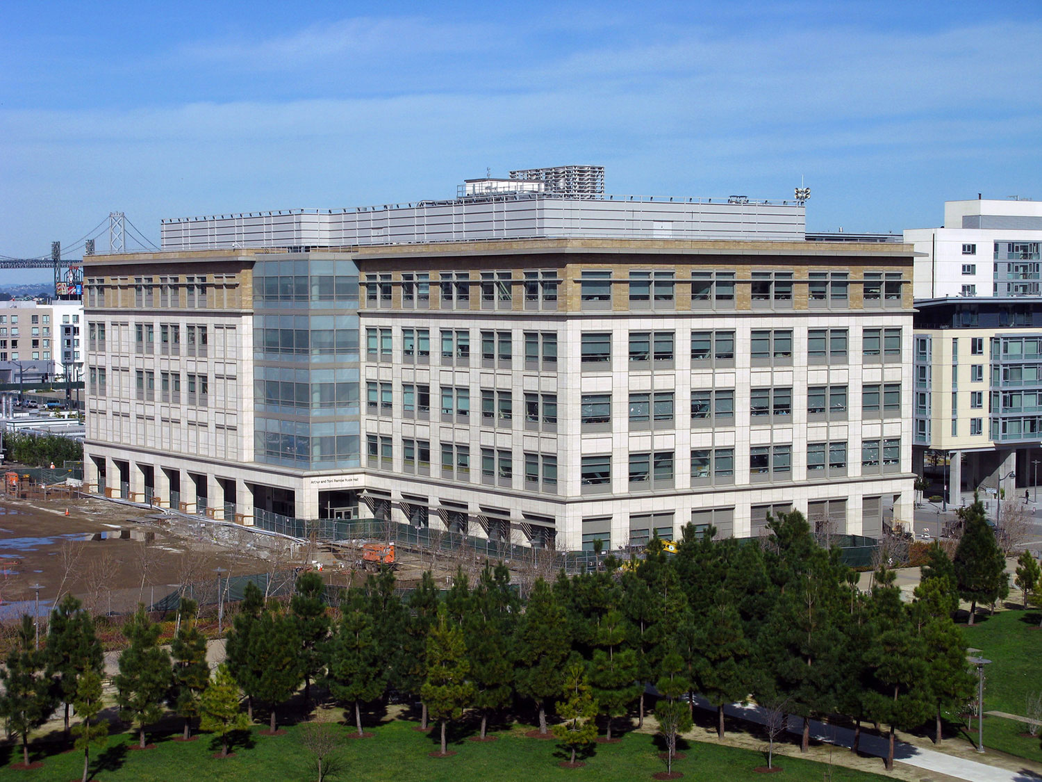 UCSF Mission Bay Rock Hall | Rock Hall Tunneling & Utilities ...