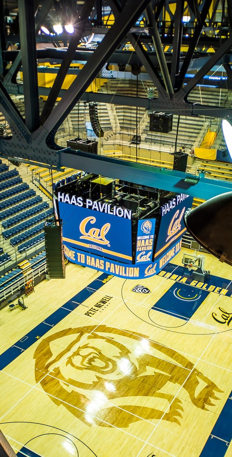 UC Berkeley | Haas Pavilion Scoreboard & Sound Modernization | Berkeley, CA
