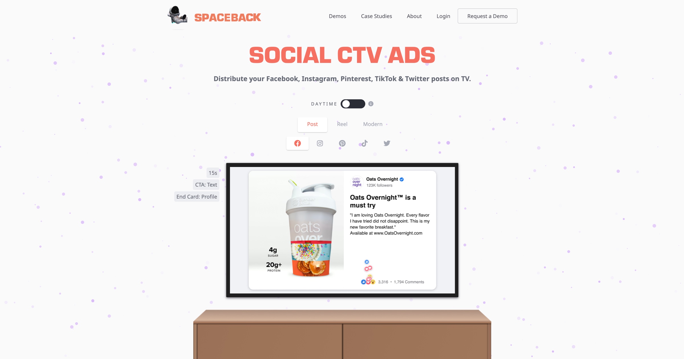 Social CTV: Elevate Your Facebook Posts with Light Mode
