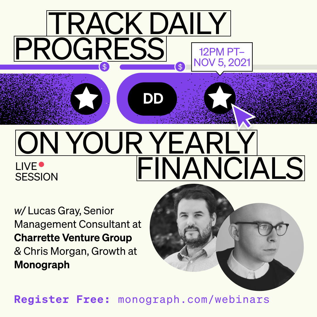 Track Daily Progress on Yearly Financials (w/ Lucas Gray of Charrette ...