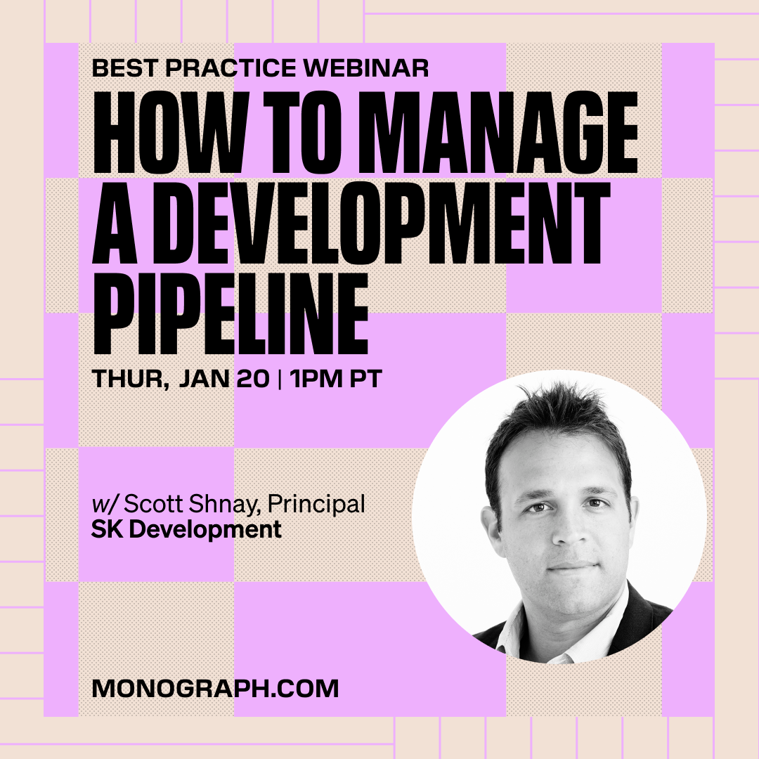 SK Development: How To Manage A Development Pipeline — Webinar