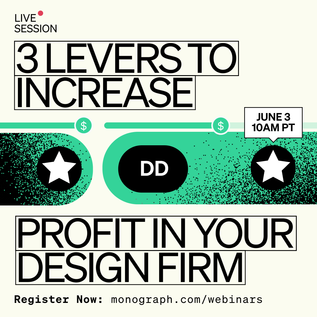 3 Levers to Increase Profit in Your Design Firm — Webinar