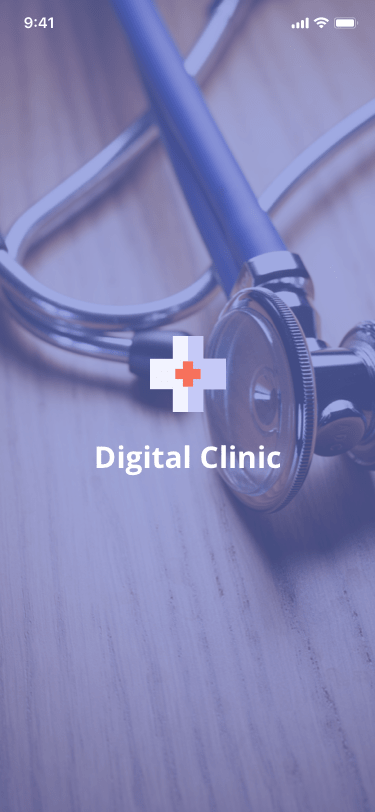 Free Template for Digital Clinic Mobile App | Akveo