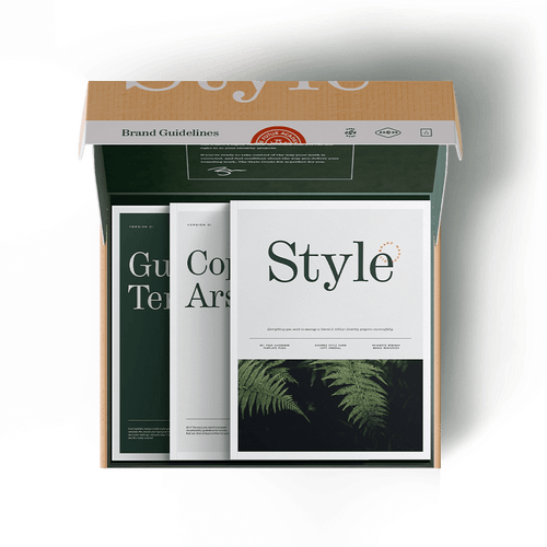 Brand Style Guide Kit from The Futur