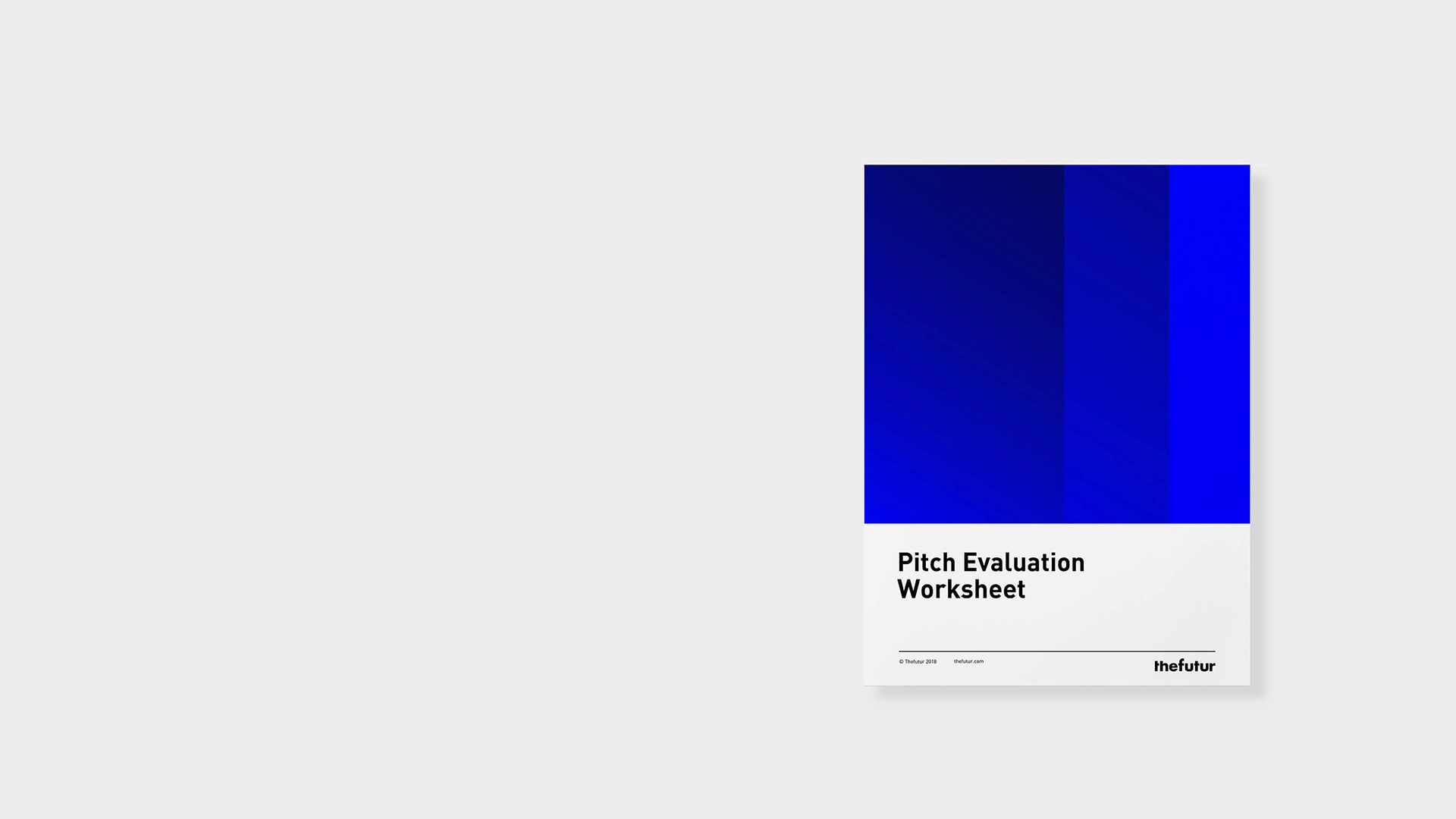 Pitch Evaluation Worksheet