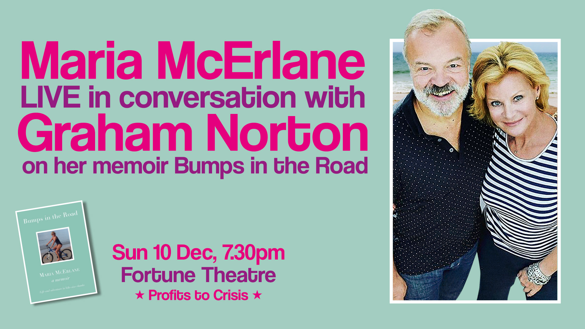 Maria McErlane in conversation with Graham Norton