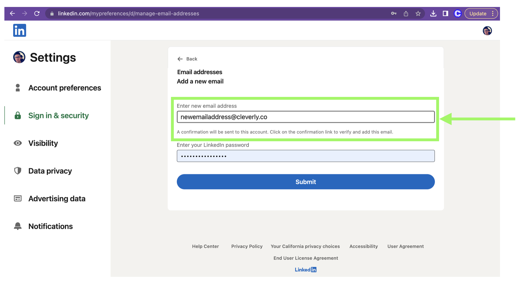 How To Change Your Primary Email On LinkedIn