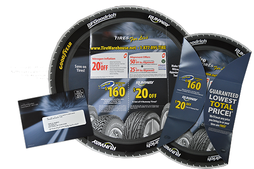 Foldable self mailers