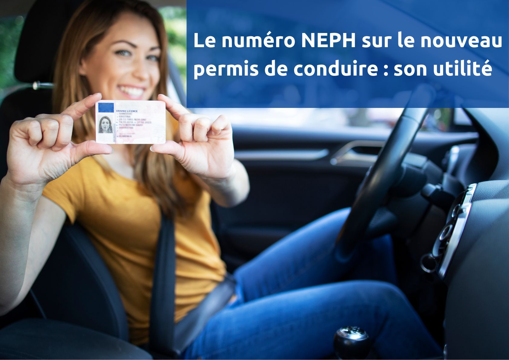 Numéro NEPH et nouveau permis de conduire