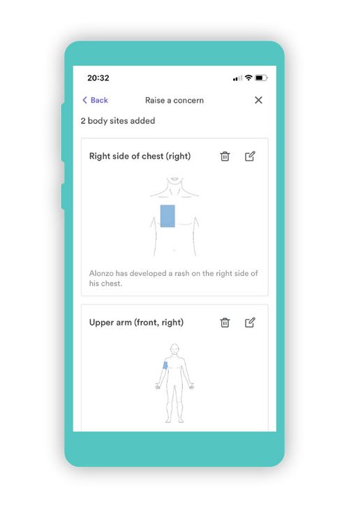 Digital body maps | Birdie