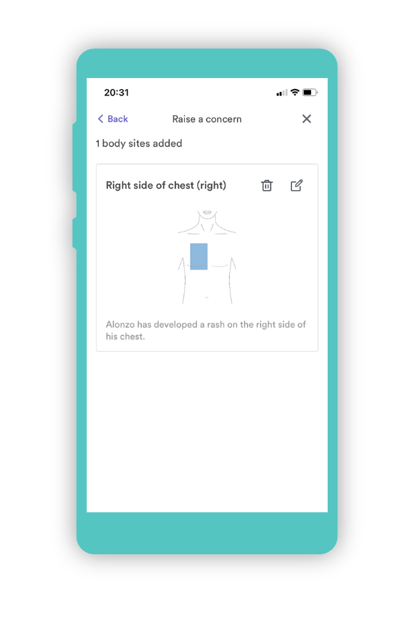 Digital body maps | Birdie