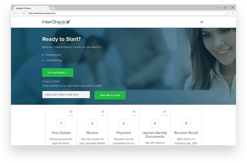 Intercheck - SoftwareSeni Portfolio