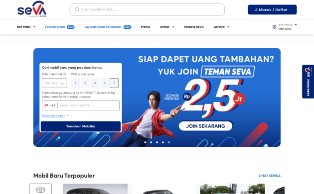 Softwareseni - Solusi Sistem Digital untuk Perusahaan Otomotif Indonesia