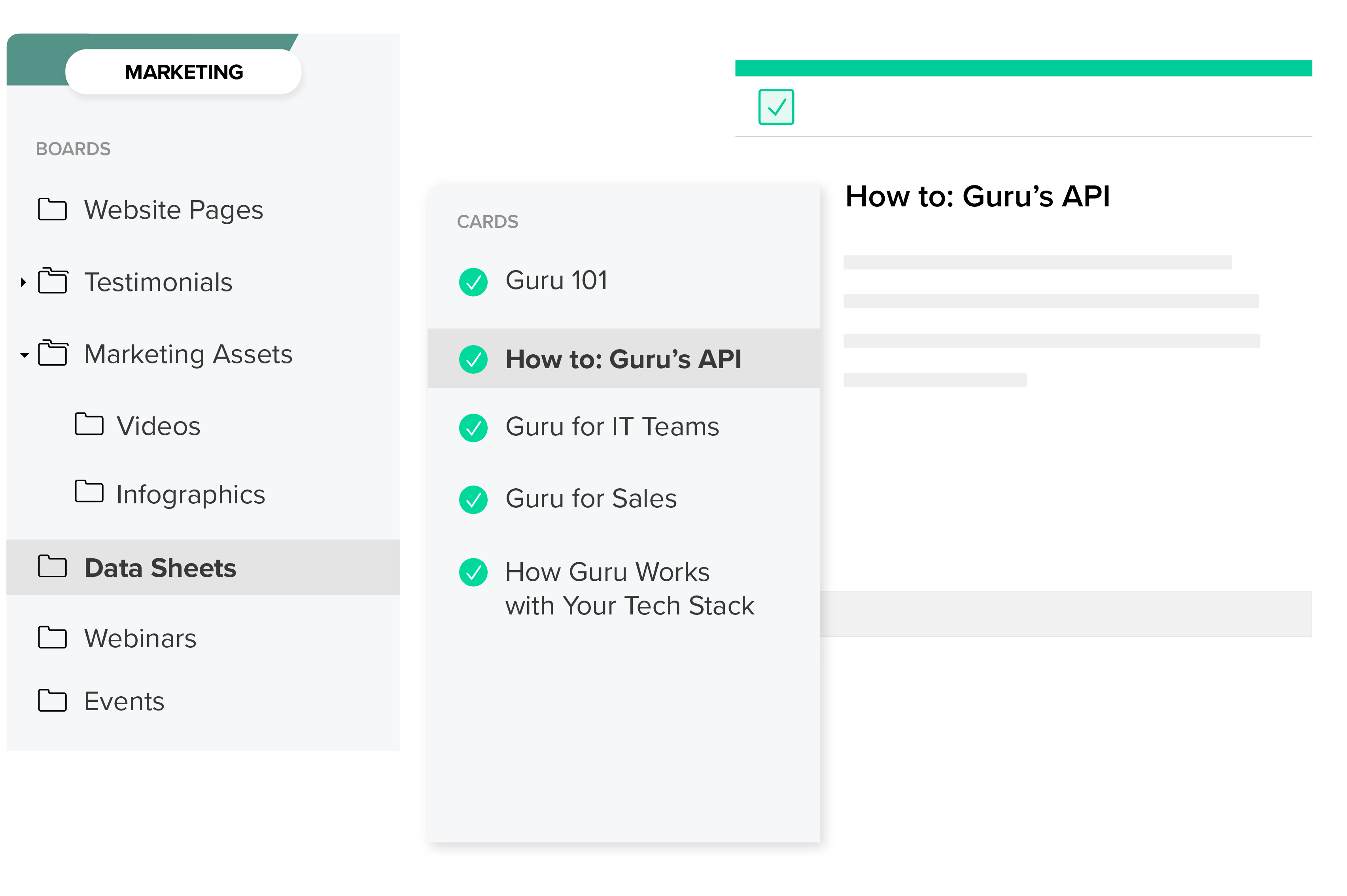 A Marketing Documentation Solution for Your Company | Guru