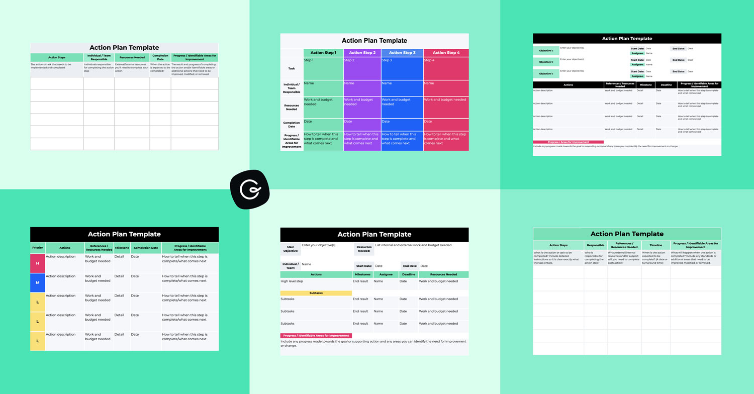 12 Action Plan Templates Example How To 2022 