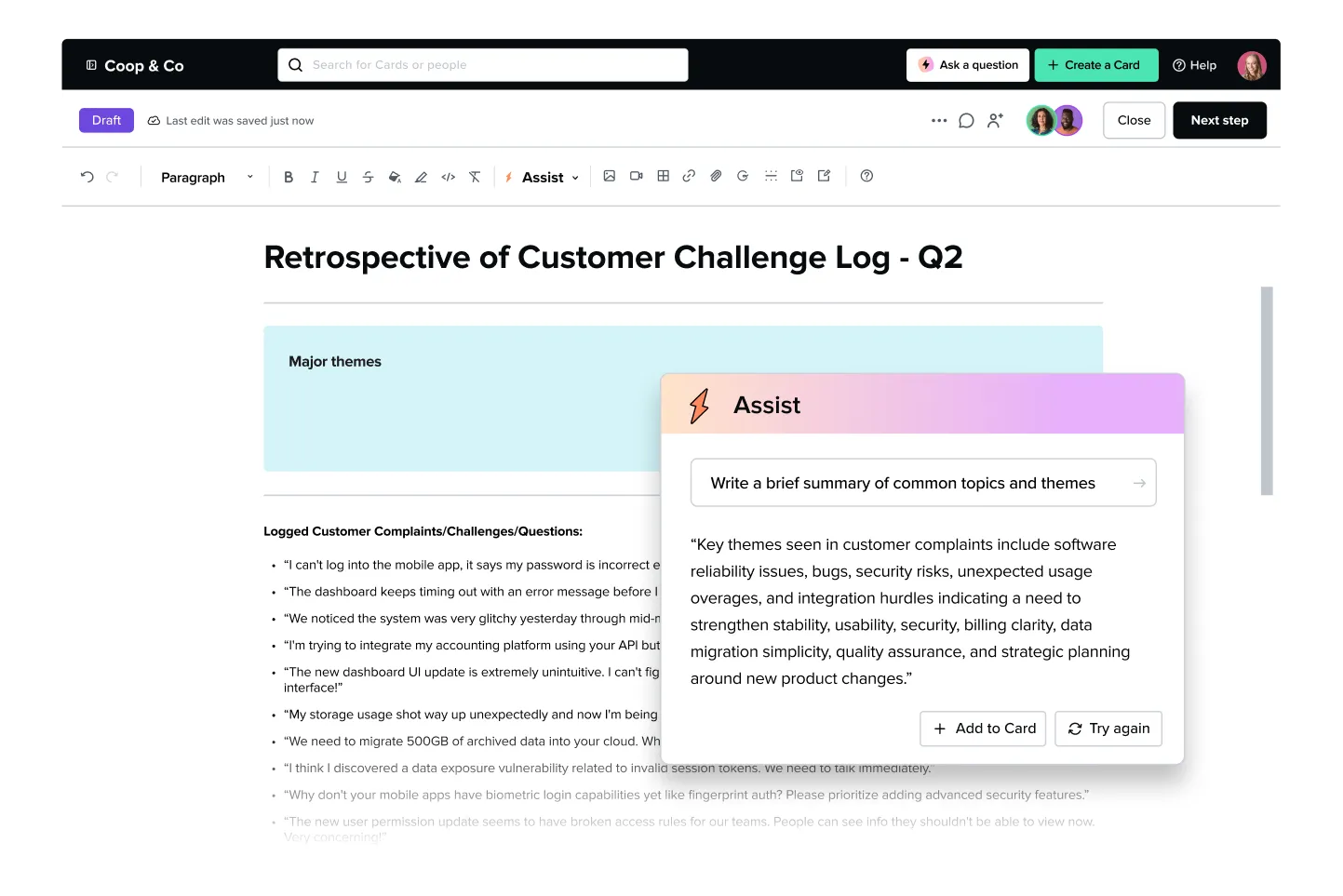 In-the-Moment Recommendations for Support Teams with Enterprise AI Search