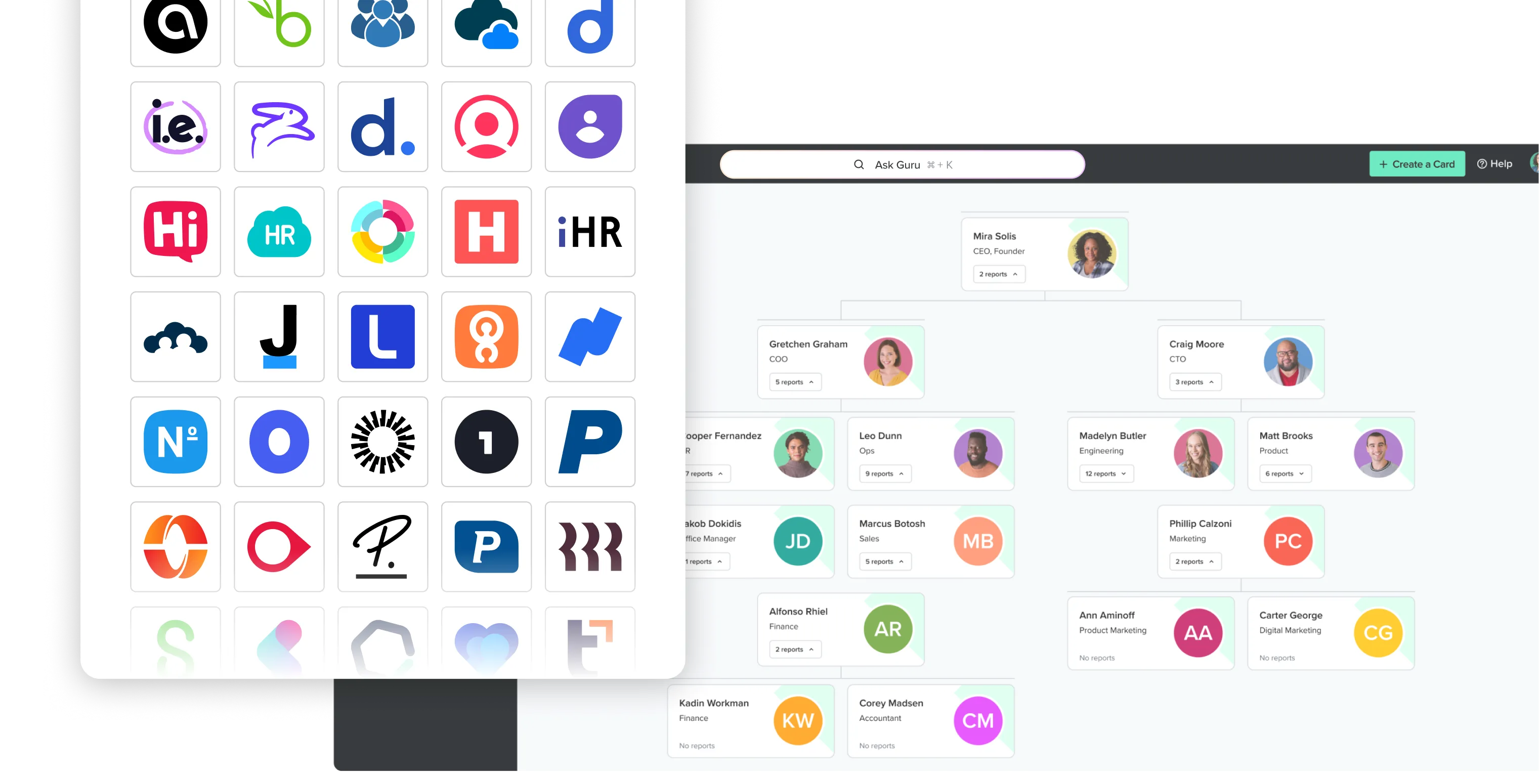 Key Features Of Guru's Knowledge Management Software