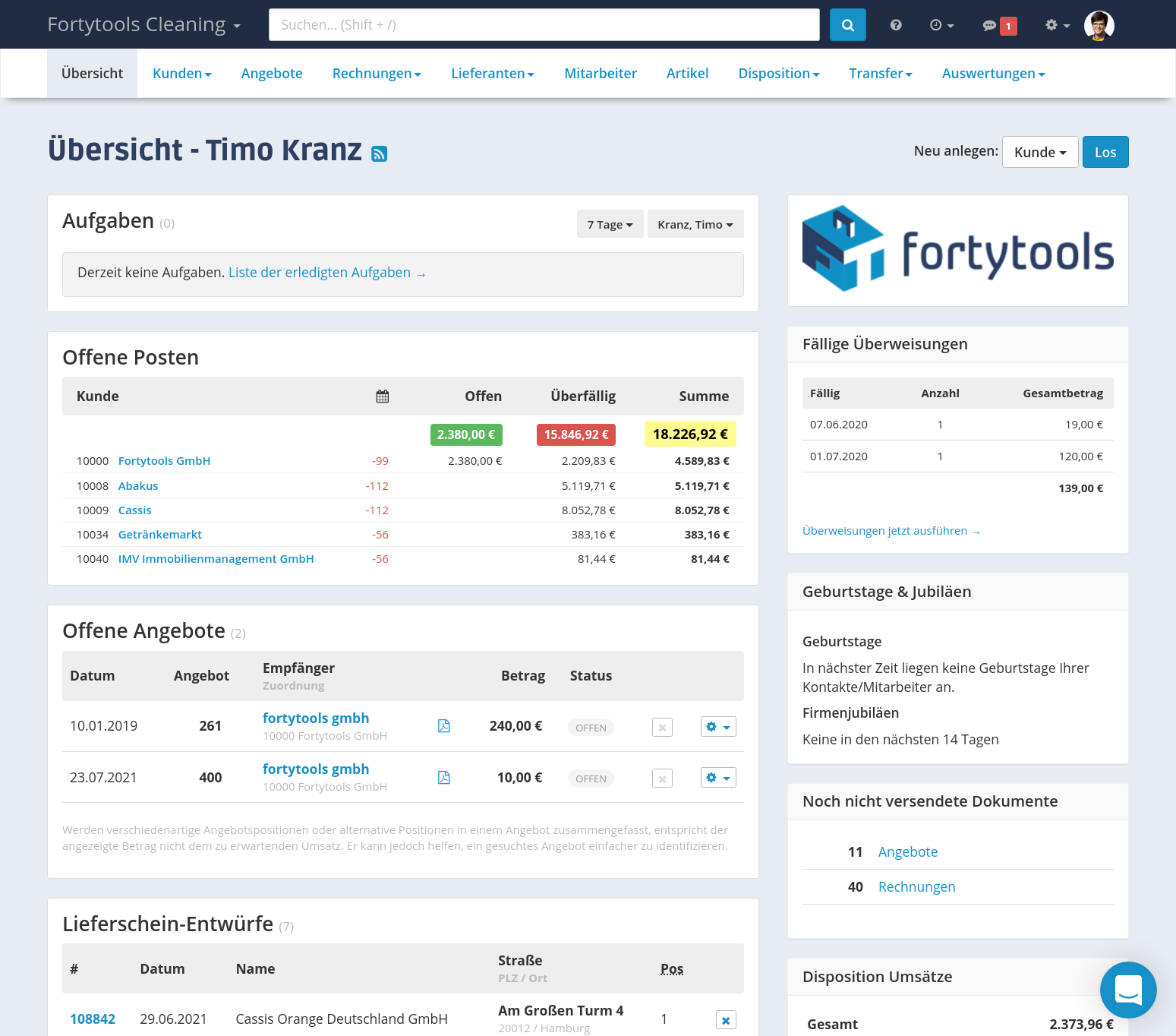 Kurze Tour durch die wichtigsten Funktionen von fortytools für ...