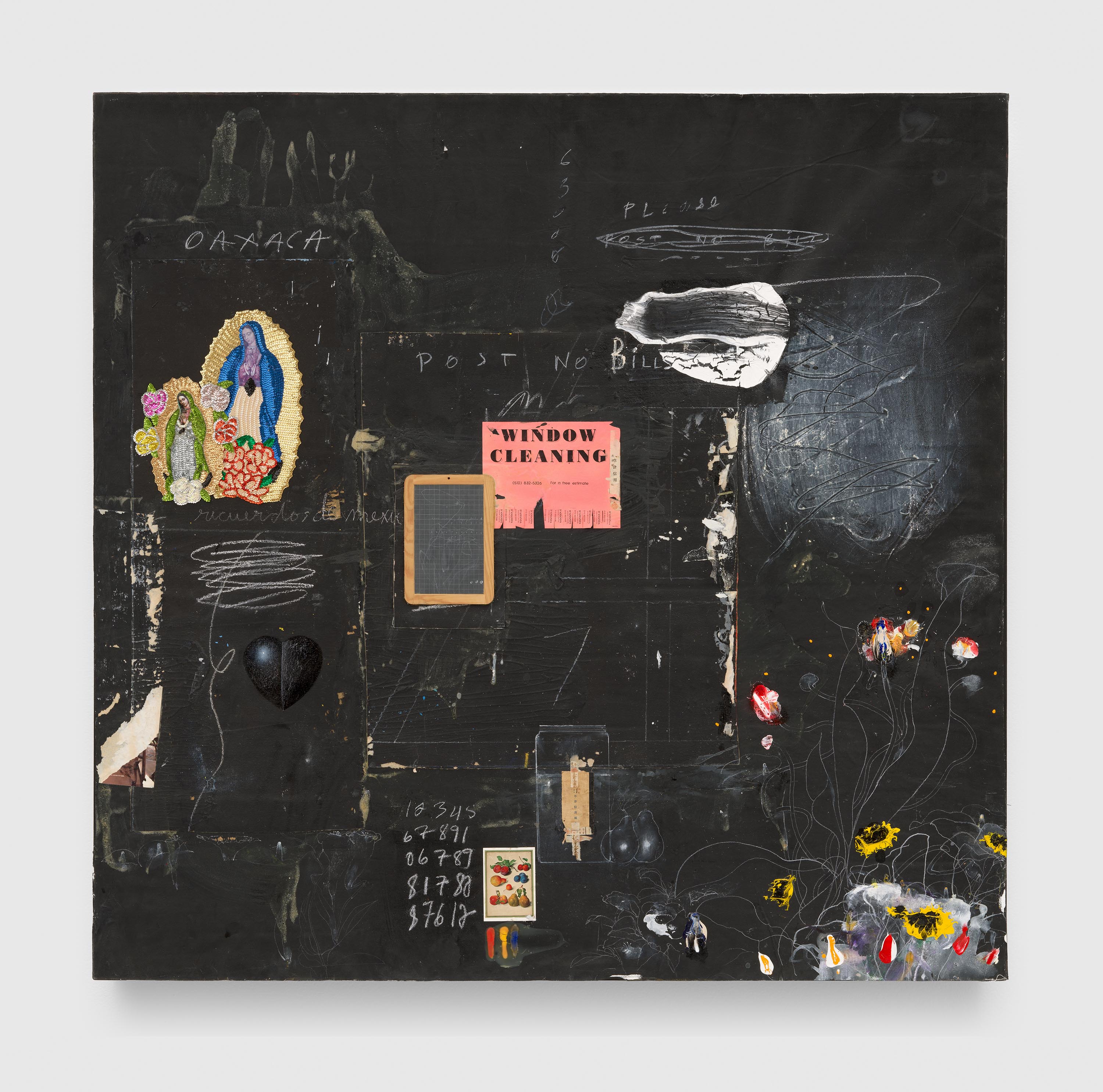 Raymond Saunders at David Zwirner