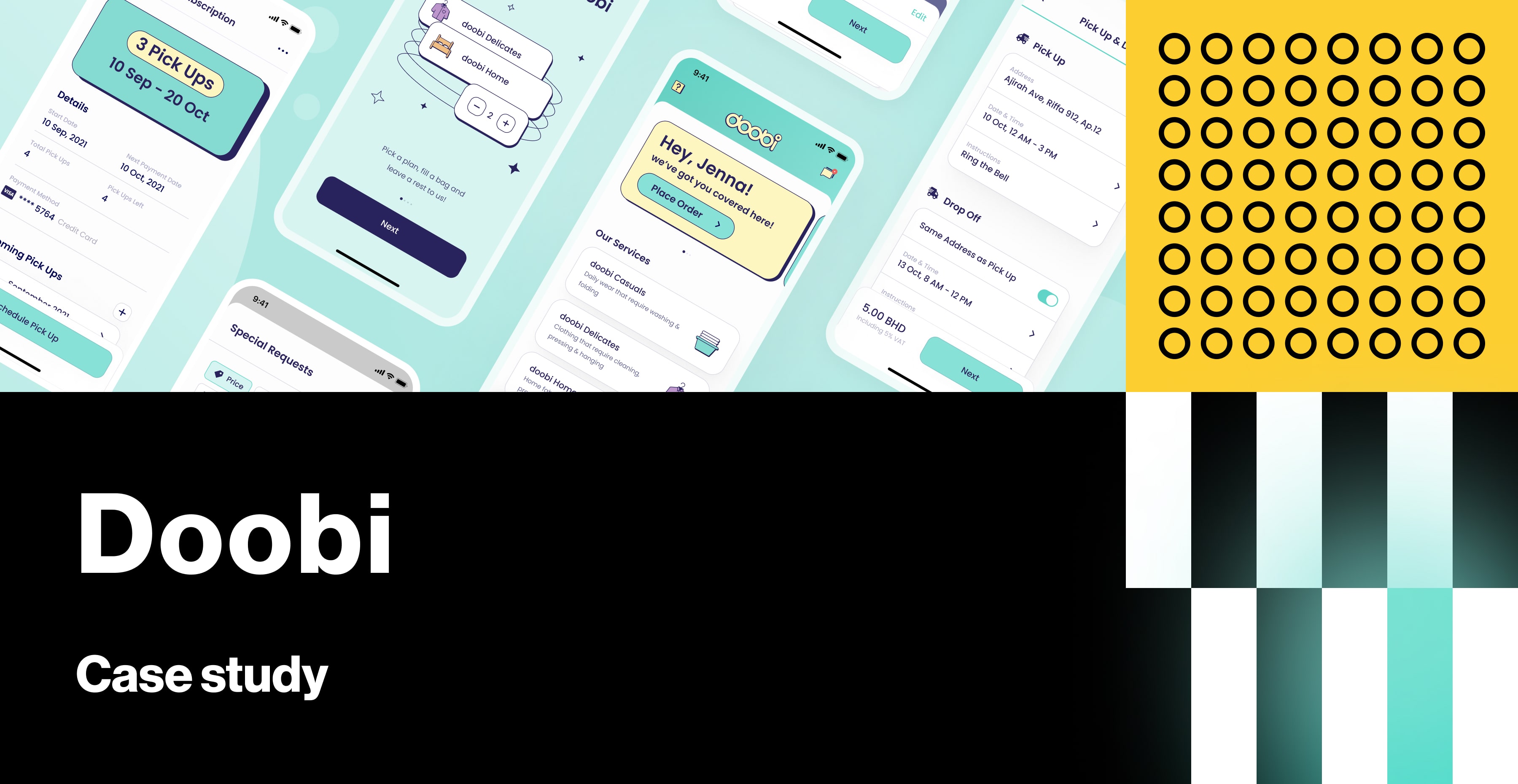 Doobi – Personalized Laundry Service Design | Excited