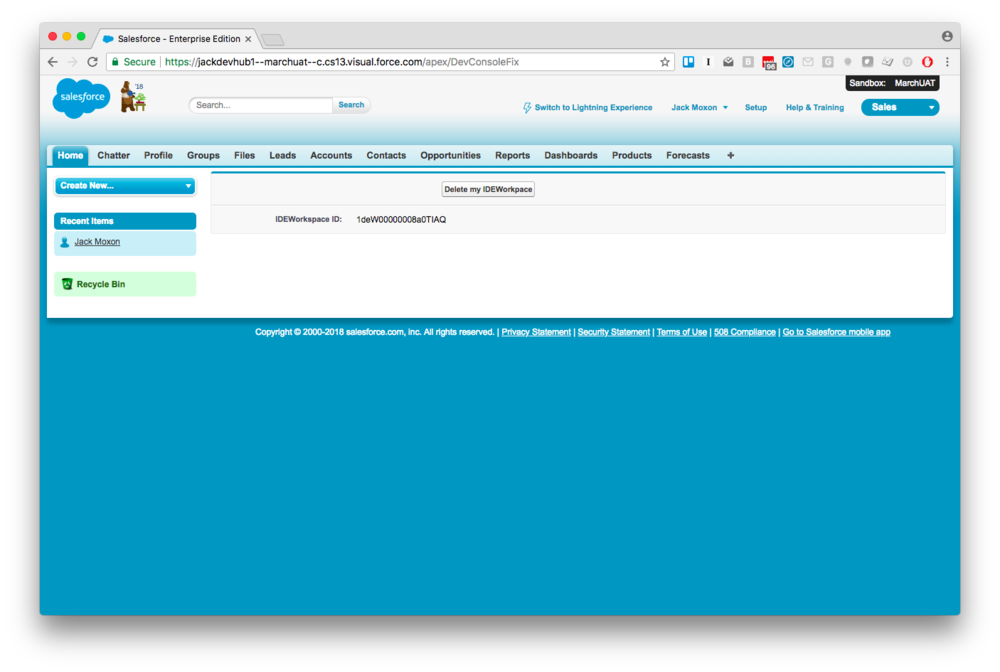 Fixing Salesforce Developer Console Freezes: A Simple Solution | Salesforce DevOps Blog | Blue ...