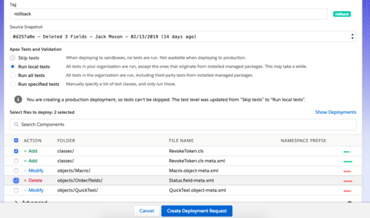 Salesforce Rollbacks with Git | Salesforce DevOps Blog | Blue Canvas