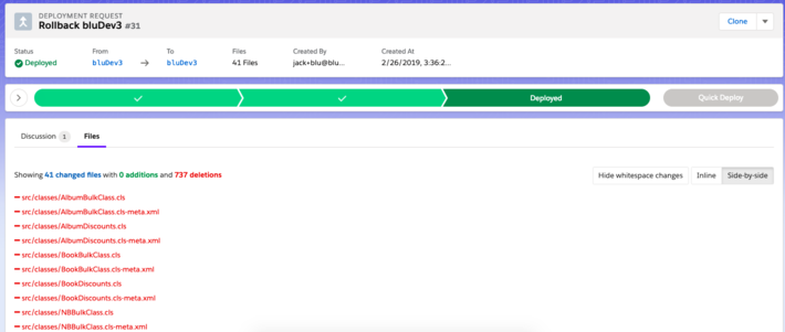 Salesforce Rollbacks with Git | Salesforce DevOps Blog | Blue Canvas