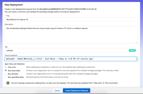 Salesforce Rollbacks with Git | Salesforce DevOps Blog | Blue Canvas