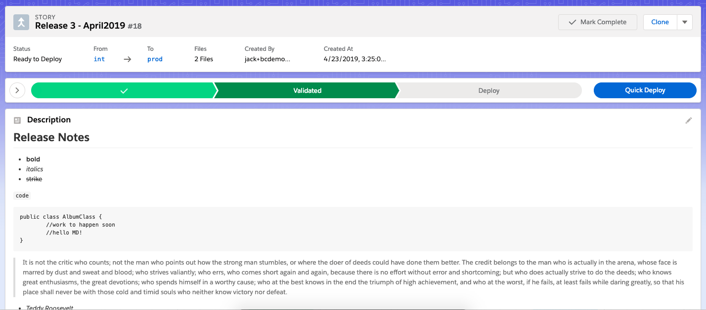 Tracking Manual Pre- and Post-Deployment Steps in Salesforce ...