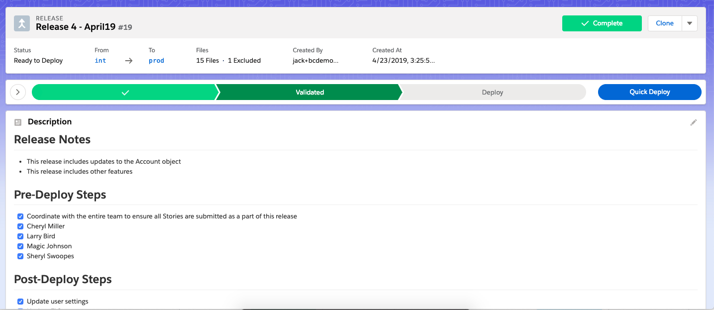 Tracking Manual Pre- and Post-Deployment Steps in Salesforce ...