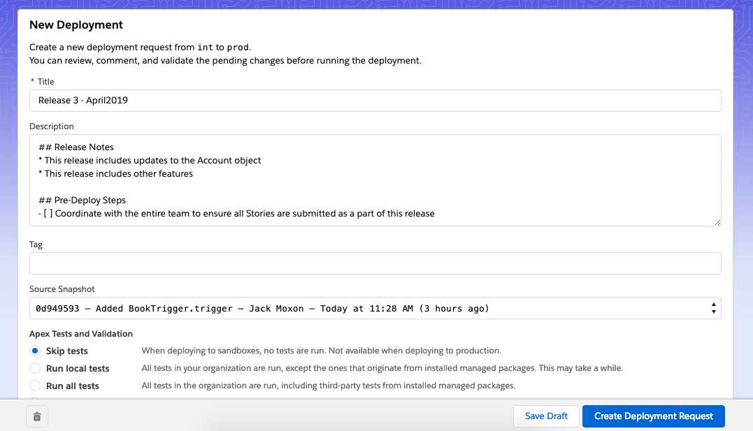 Tracking Manual Pre- and Post-Deployment Steps in Salesforce ...