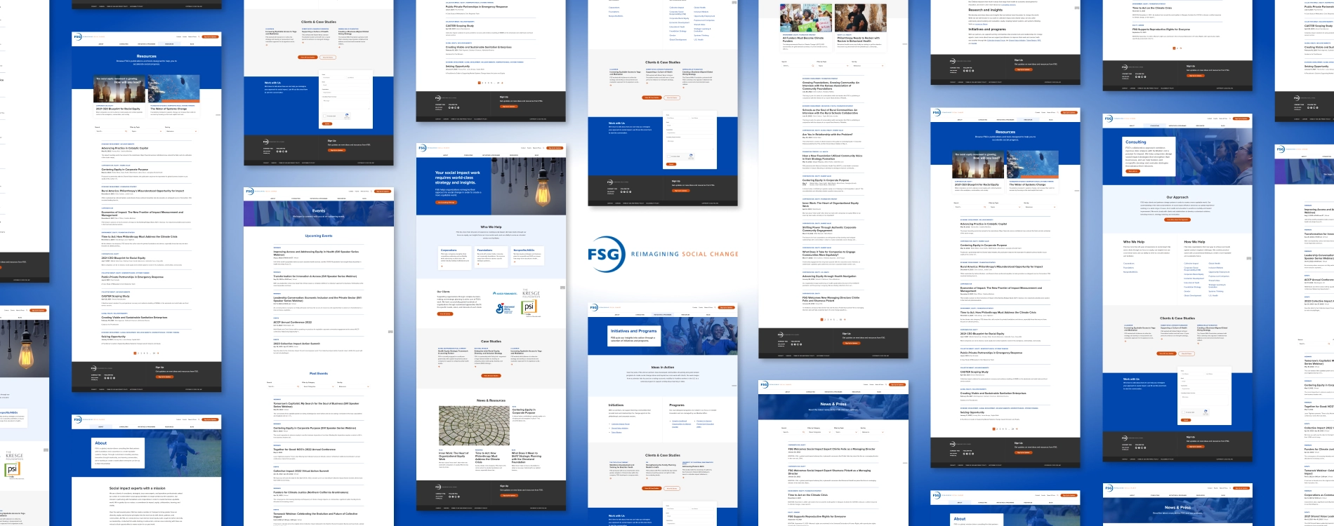 FSG Website | Social Driver Case Study