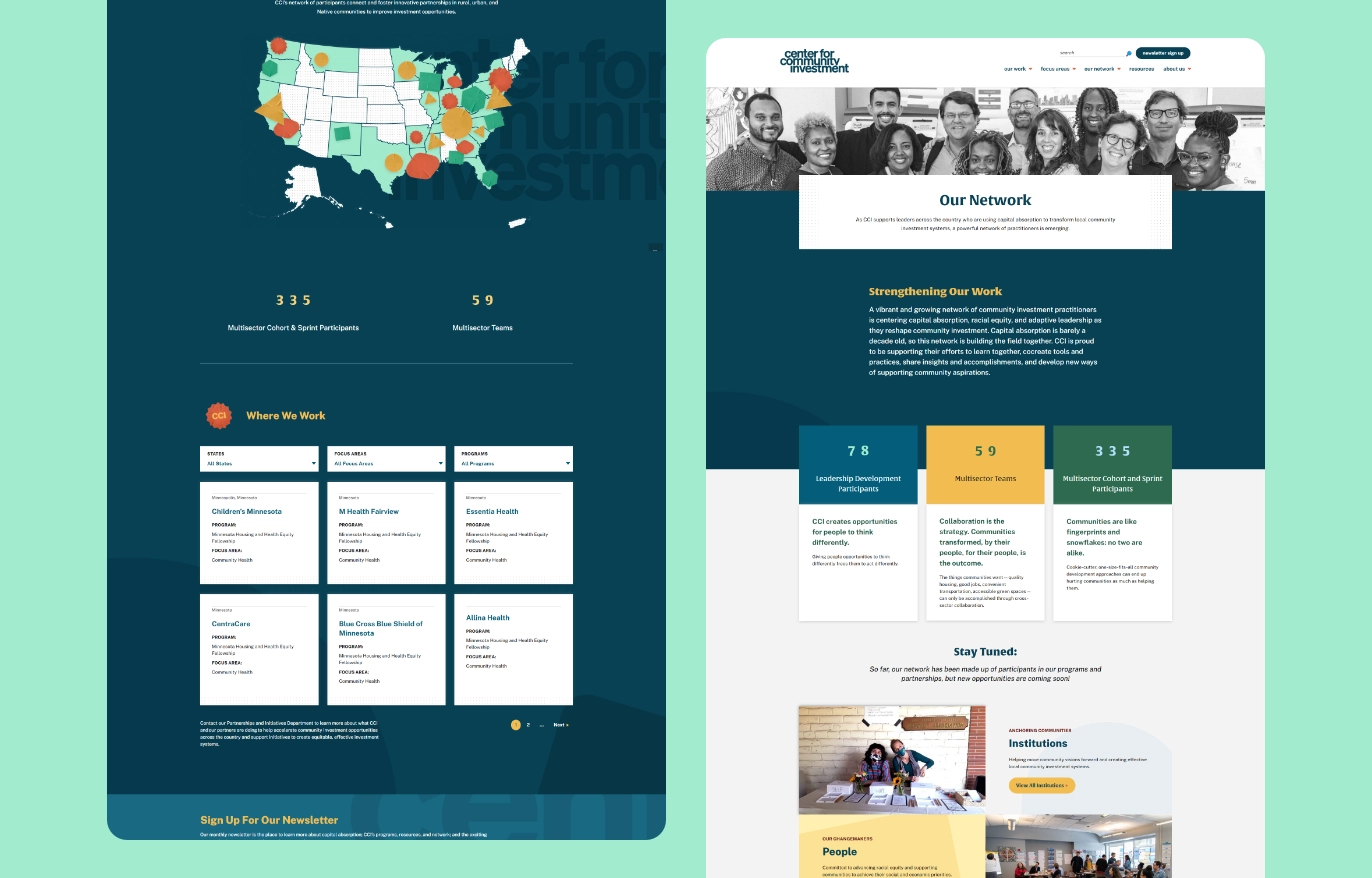 Enhancing the Center for Community Investment's Identity, Website, and Storytelling | Social ...