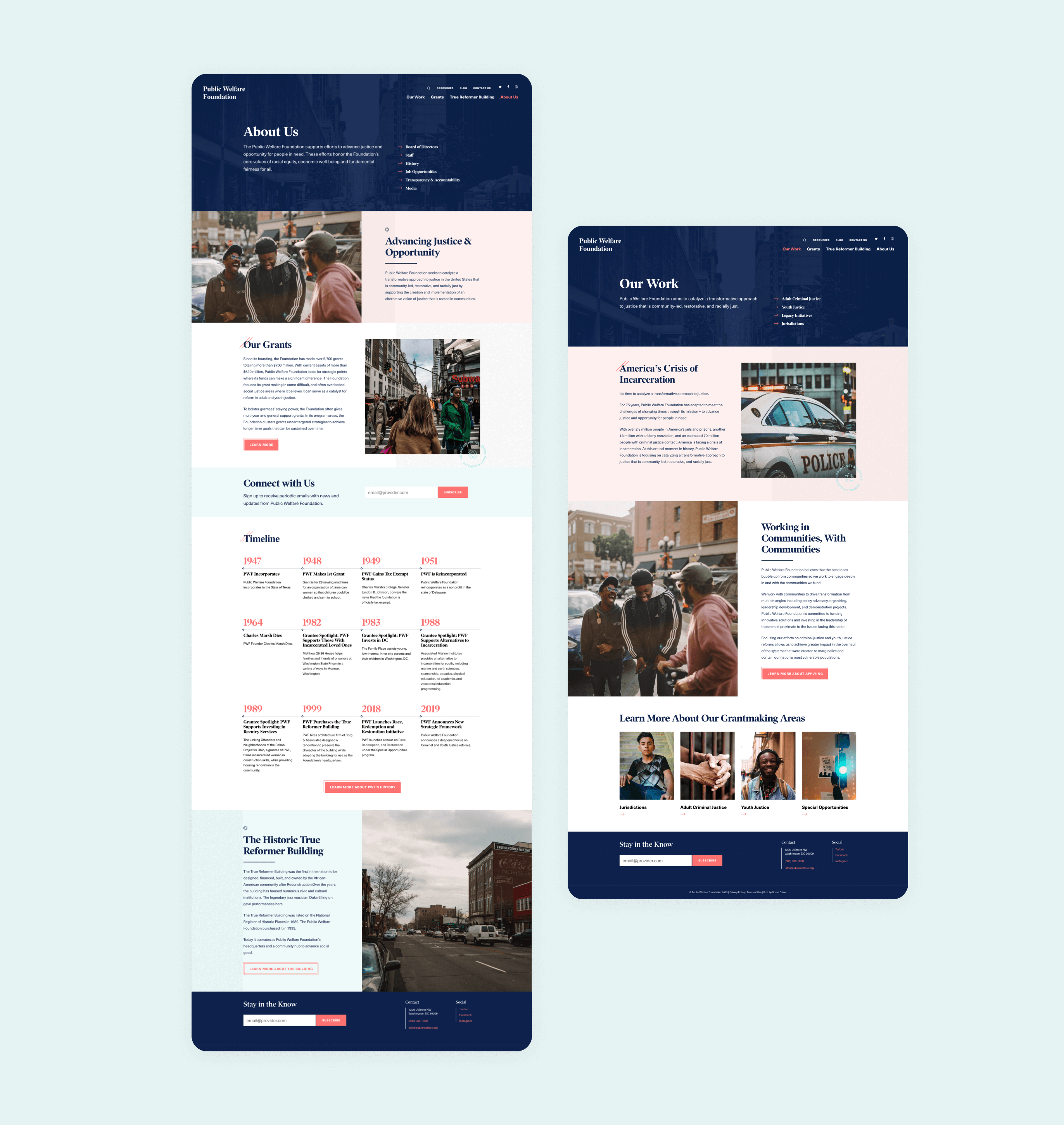 Public Welfare Foundation's Vision for Change in a New Brand and Site ...