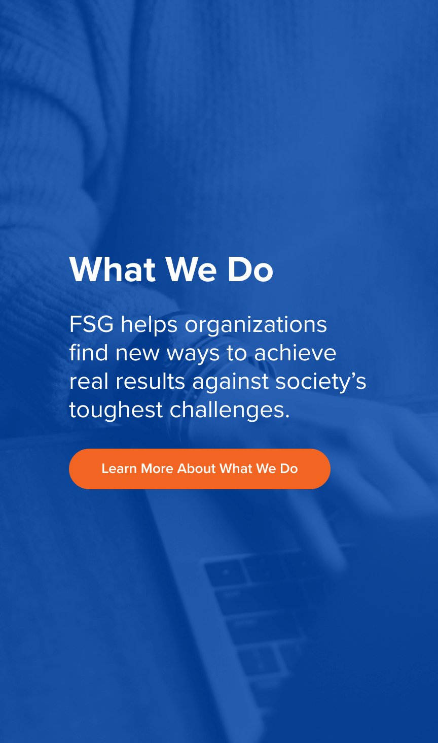 Reimagining Social Impact: FSG's Website Transformation | Social Driver ...